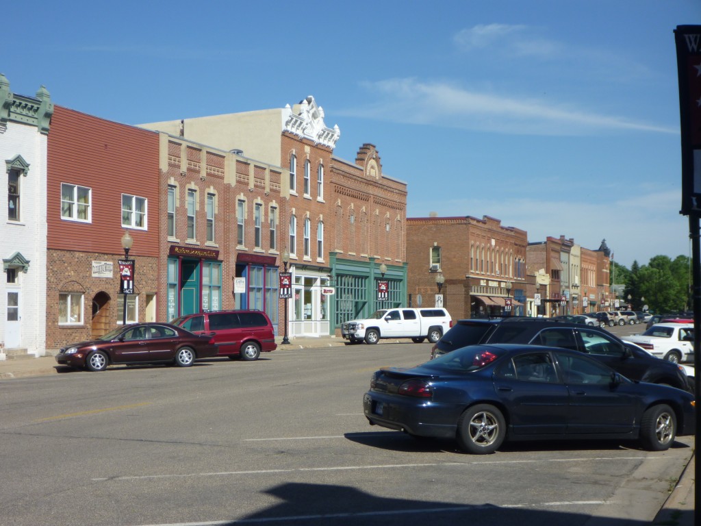 Downtown Wabasha | Man and Yak